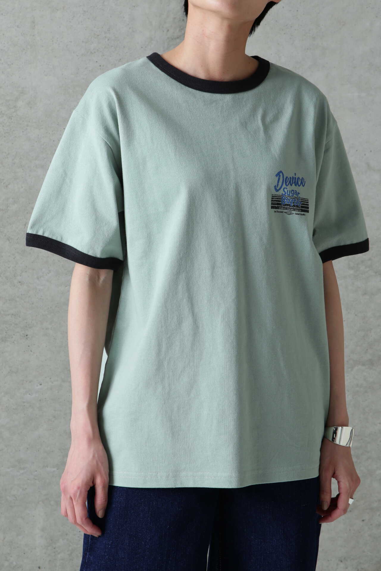 胸元ロゴプリントTee (レッド・ネイビー・グリーン) | 【公式通販】レディースファッションのROSE BUD ONLINE STORE